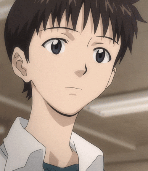 Shinji ikari GIF - Encontrar em GIFER
