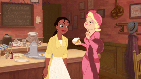 Princess And The Frog Lottie Gif