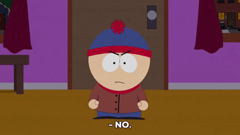 Stan marsh anger defiance GIF - Find on GIFER
