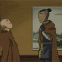 GIF avatar aang - animated GIF on GIFER