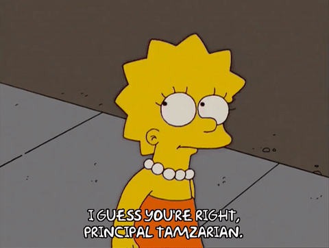 Lisa simpson episode 9 talking GIF - Find on GIFER