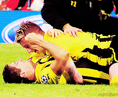 Bromance lewandowski reus GIF - Find on GIFER