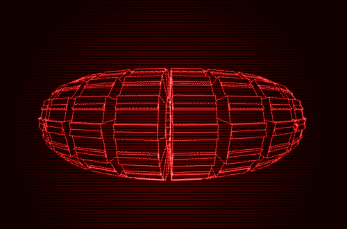 GIF wireframe cinema4d surrogate self - animated GIF on GIFER