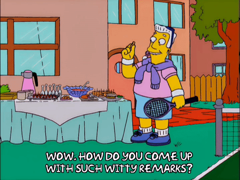 GIF homer simpson happy smile - animated GIF on GIFER