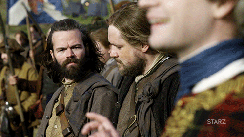 Outlander stephen walters season 2 GIF - Find on GIFER