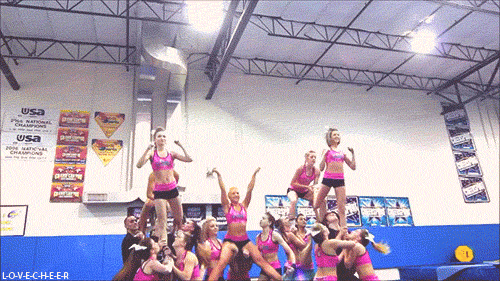 Cheerleading GIF - Find on GIFER