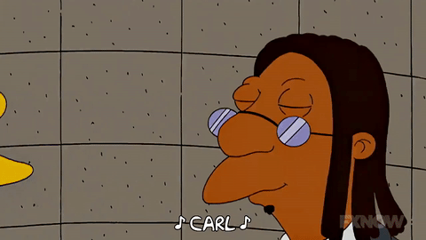 GIF episode 11 season 19 carl carlson - animated GIF on GIFER