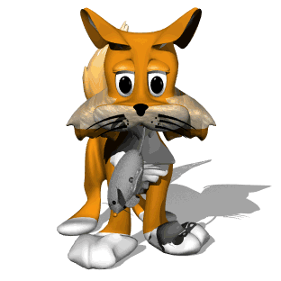 Cat Chasing Mouse Gif