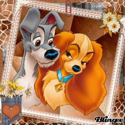 GIF lady and the tramp - animated GIF on GIFER