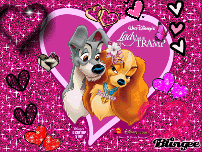 GIF lady and the tramp - animated GIF on GIFER