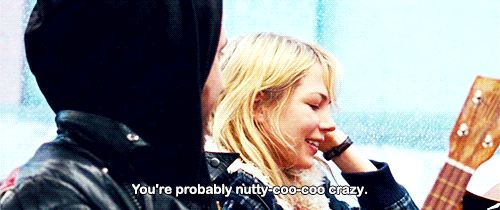 Michelle Williams Brennende Gif