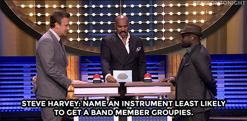 GIF television the roots family feud - animated GIF on GIFER