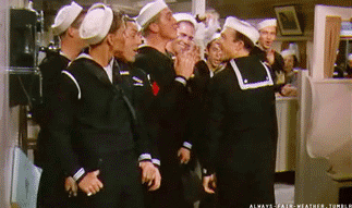GIF gene kelly frank sinatra anchors aweigh - animated GIF on GIFER