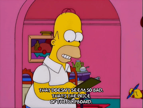 Homer simpson episode 16 shocked GIF - Find on GIFER