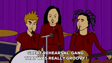 Band groovy korn GIF - Find on GIFER
