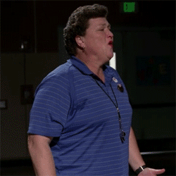 Glee coach beiste shannon beiste GIF - Find on GIFER