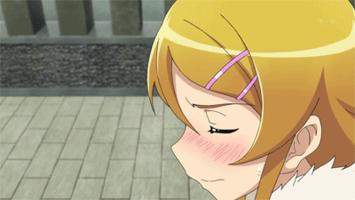Kirino kousaka oreimo GIF - Find on GIFER