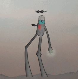 Art robot explosion GIF on GIFER - by Shalithis