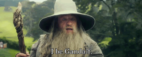 Gandalf Ag Caoineadh Gif Lord Of The Rings Gandalf Returns GIFs