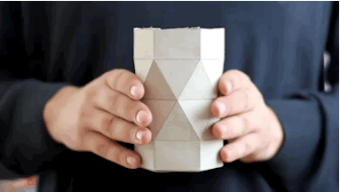 Paper moving folding GIF - Find on GIFER