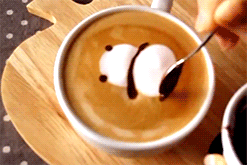 Coffee latte GIF - Find on GIFER
