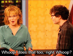 The view whoopi goldberg joy behar GIF - Find on GIFER