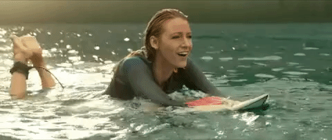 Blake lively the shallows sony home ent GIF - Find on GIFER