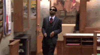Tom Haverford Reaction Gif