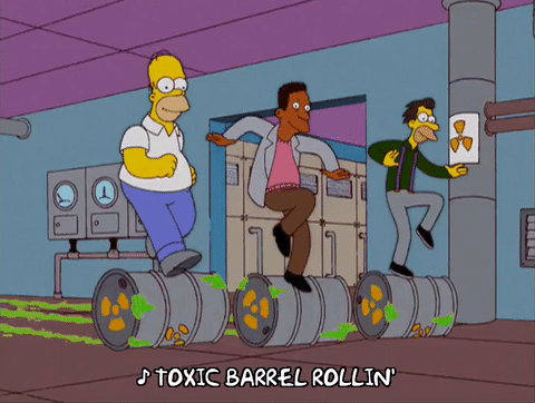 GIF 15x12 lenny leonard carl carlson - GIF animado em GIFER