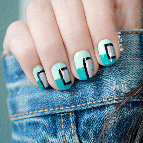 Nail art GIF - Find on GIFER