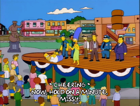 Catapult homer simpson marge simpson GIF - Find on GIFER