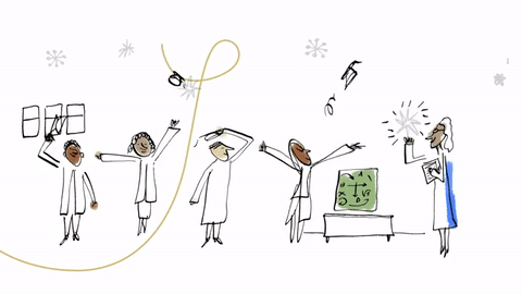 Graduation classroom student GIF on GIFER - by Saginn