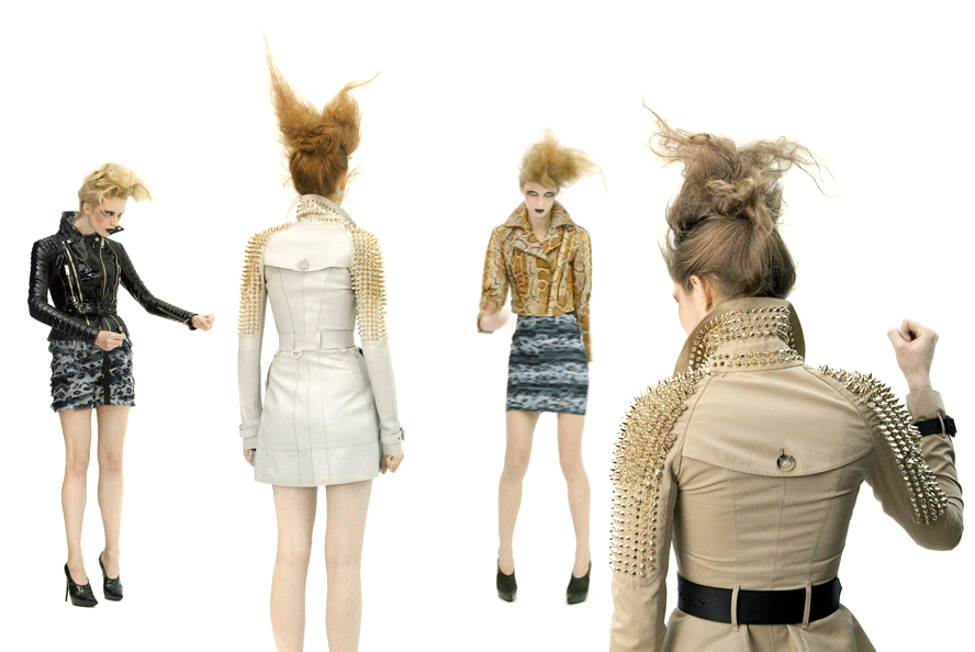 Fashion stud leather jacket GIF - Find on GIFER