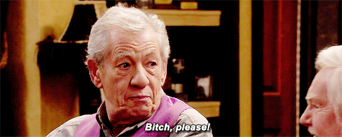 Ian mckellen vicious GIF - Find on GIFER