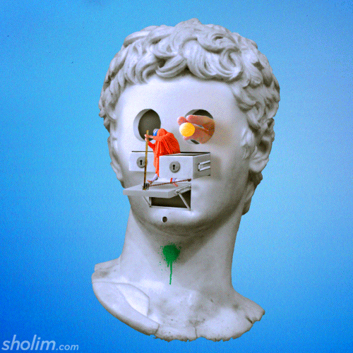 GIF sholim milos rajkovic art - animated GIF on GIFER