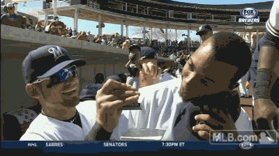 Mlb springtraining brewers GIF - Find on GIFER