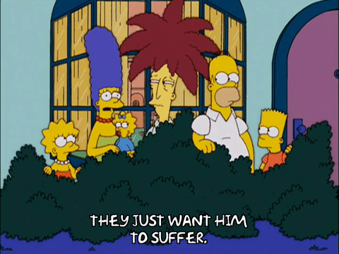 Sideshow bob homer simpson GIF - Find on GIFER