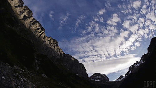 GIF valley time lapse - animated GIF on GIFER