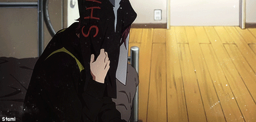 Rin Matsuoka Llorando Gif