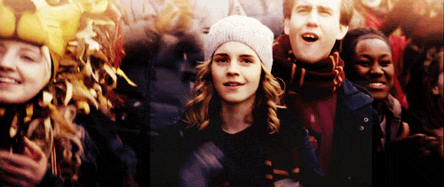 Harry Potter Cheering Gif