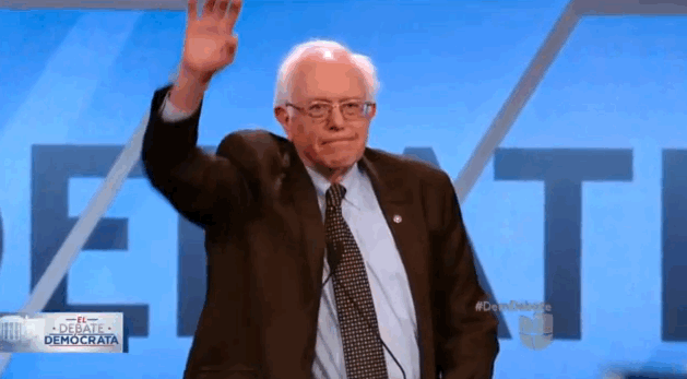Demdebate bernie sanders GIF on GIFER - by Landaril