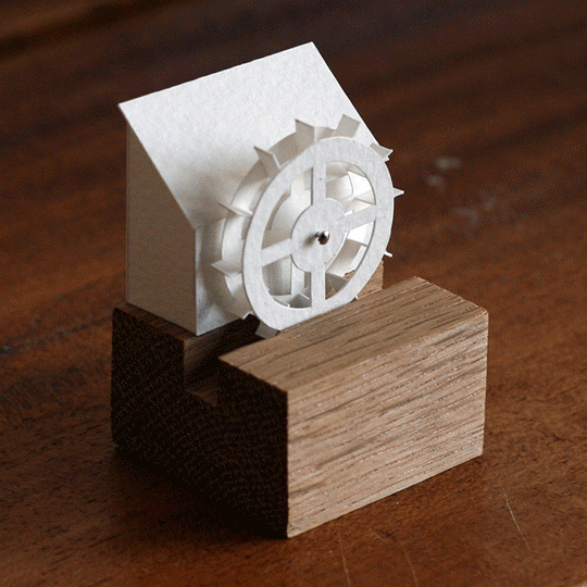 Animation mill paper model GIF - Find on GIFER