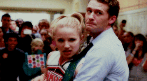 Quinn fabray will schuester GIF - Find on GIFER