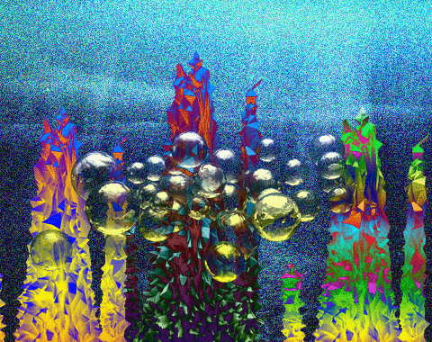 Glitch water blue GIF - Find on GIFER