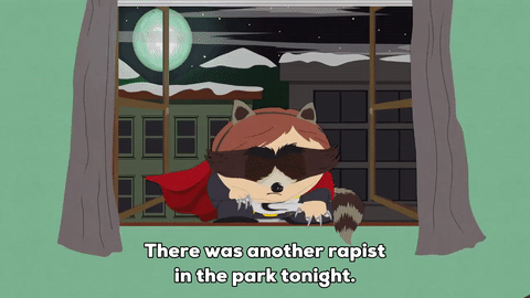 GIF the coon cartman hero - animated GIF on GIFER