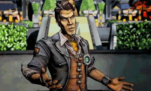 GIF borderlands time guy - animated GIF on GIFER