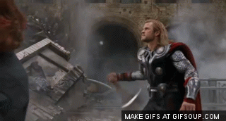 GIF thor - animated GIF on GIFER