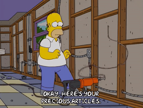 GIF homer simpson marge simpson episode 2 - animated GIF on GIFER