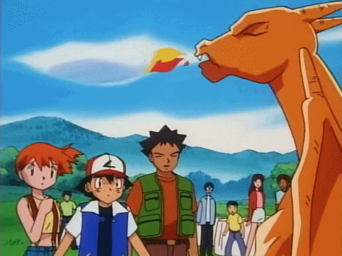 Charizard anime GIF - Find on GIFER