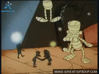 GIF mummy - animated GIF on GIFER